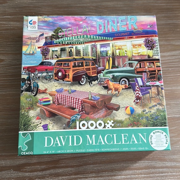 david maclean | Other | 00 Piece Retro Puzzle | Poshmark